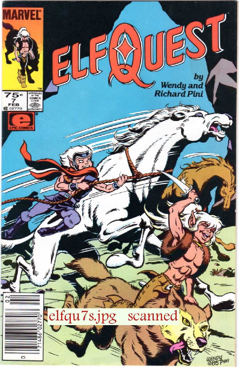 ELF QUEST #7 Marvel - Epic Comics – The Penniless Pauper